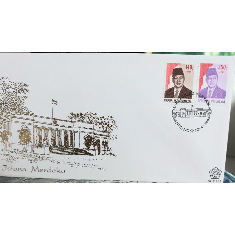 Indonesia 1985 Stamps Istana Merdeka Stamps FDC | Shopee Malaysia
