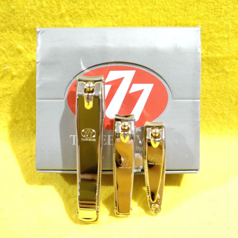 ORIGINAL GOLD 777 THREE SEVEN nail clippers (1 pcs) | Shopee Malaysia
