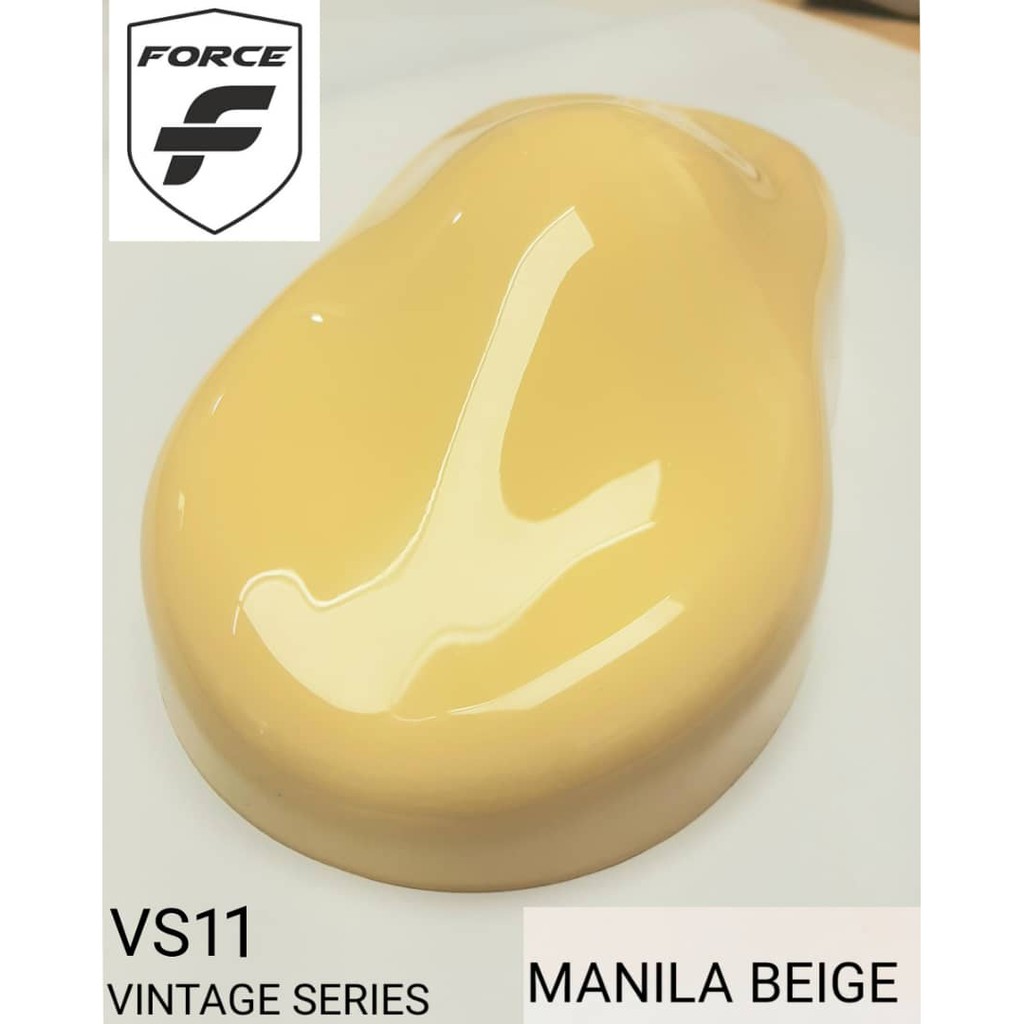 FORCE VS11 MANILA BEIGE VINTAGE SERIES 2K PAINT | Shopee Malaysia