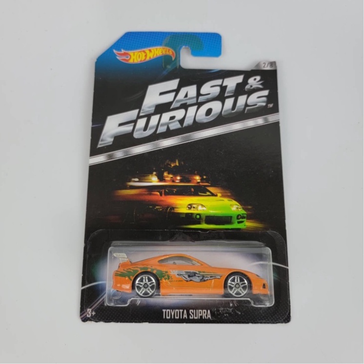 Hotwheels Fast and Furious Toyota Supra Wave 1 Silver Spoiler | Shopee ...