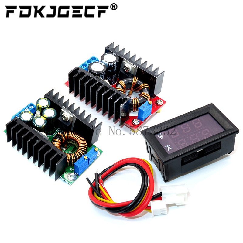 DC DC 150W Boost Converter / 9A 300W Step Down Buck Converter Power ...