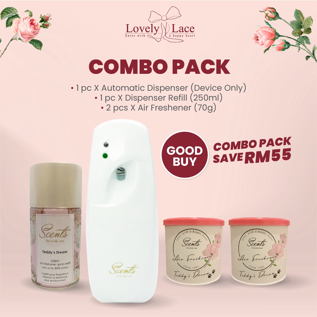 Lovely Lace Home Perfume Set | Shopee Malaysia