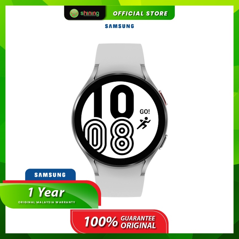 Samsung Galaxy Watch 4 (44mm)(R870)(Silver) | Shopee Malaysia