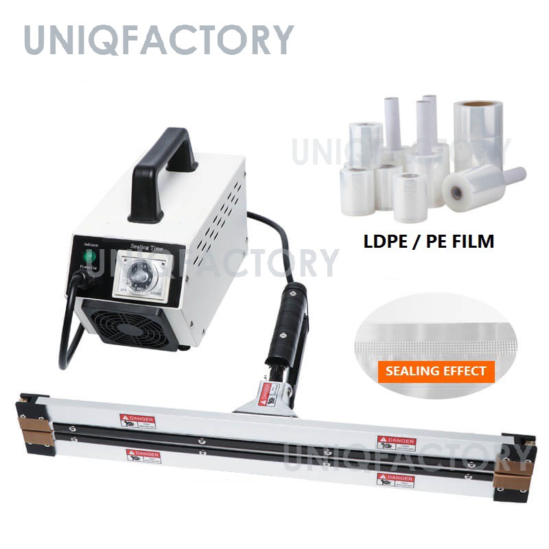 Handheld Instant Heat Plier Impulse Sealer Sealing Machine for PE LDPE ...