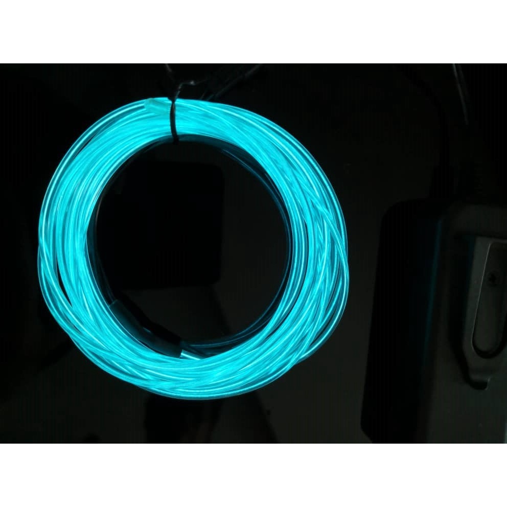 HiGlows 1 meters EL Wire Flexible Neon Light For Room ...