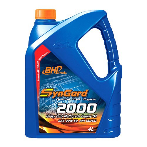SBC AUTO - BHP SYNGARD 2000 HEAVY DUTY MULTIGRADE ENGINE OIL SAE 20W-50 ...