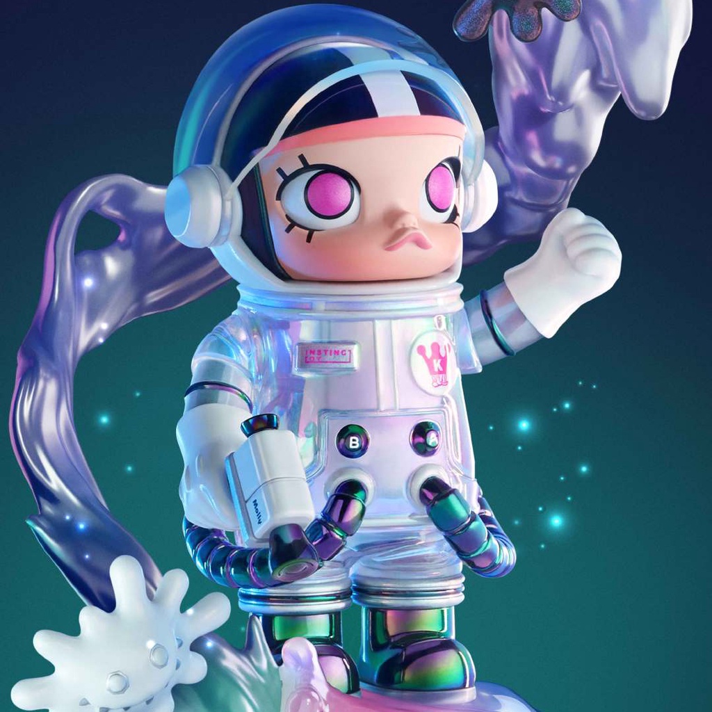 SPACE Molly 100% Blind Box MEGA Collection Series 100% Anniversary ...