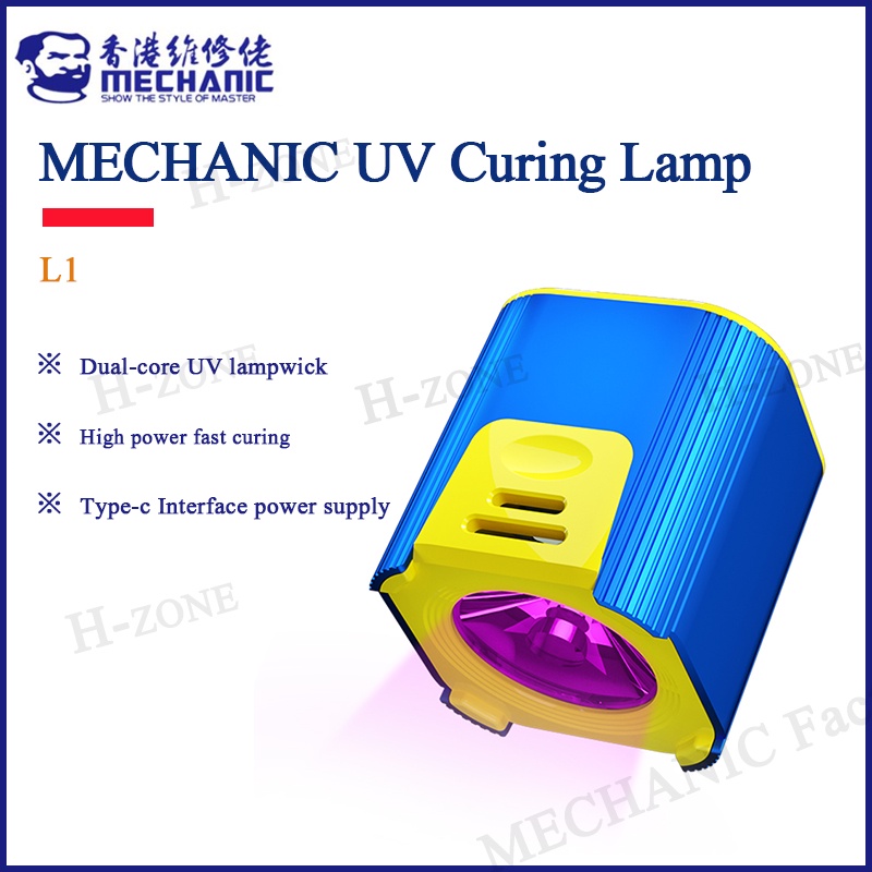 Mechanic L1 Intelligent UV Curing Lamp Green Oil Fast Curing Light for ...