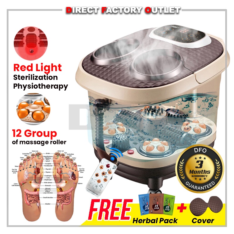 DFO Foot Massage Machine Detox Spa Foot Bath Foot Spa Mesin Urut Kaki ...
