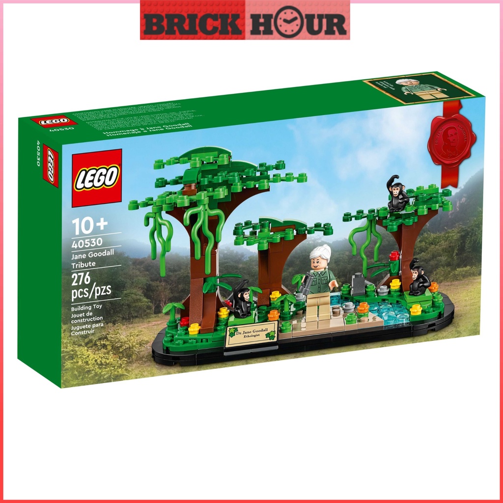 LEGO 40530 Jane Goodall Tribute | Shopee Malaysia