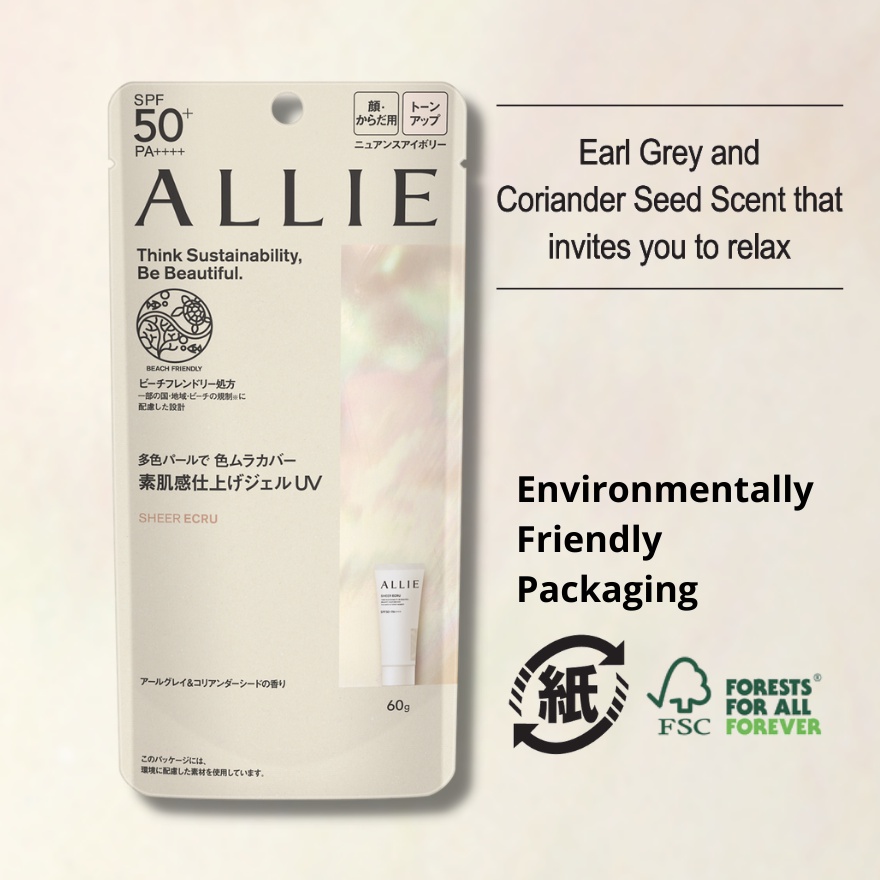 ALLIE Chrono Beauty Tone Up UV - 03 Sheer Ecru (60g) | Shopee Malaysia