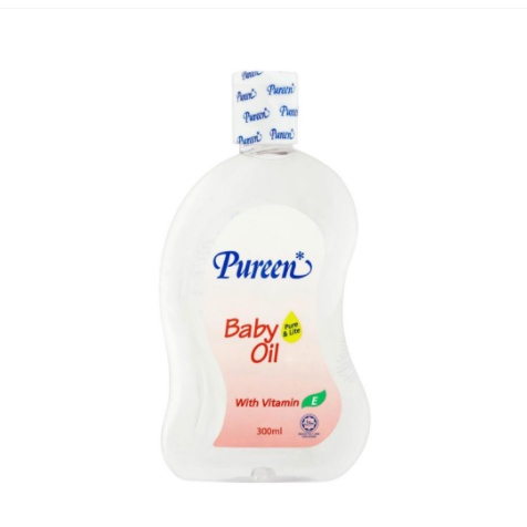 Pureen 150ml Baby Oil Minyak Baby Minyak Bayi Lengkap dengan Vitamin E ...