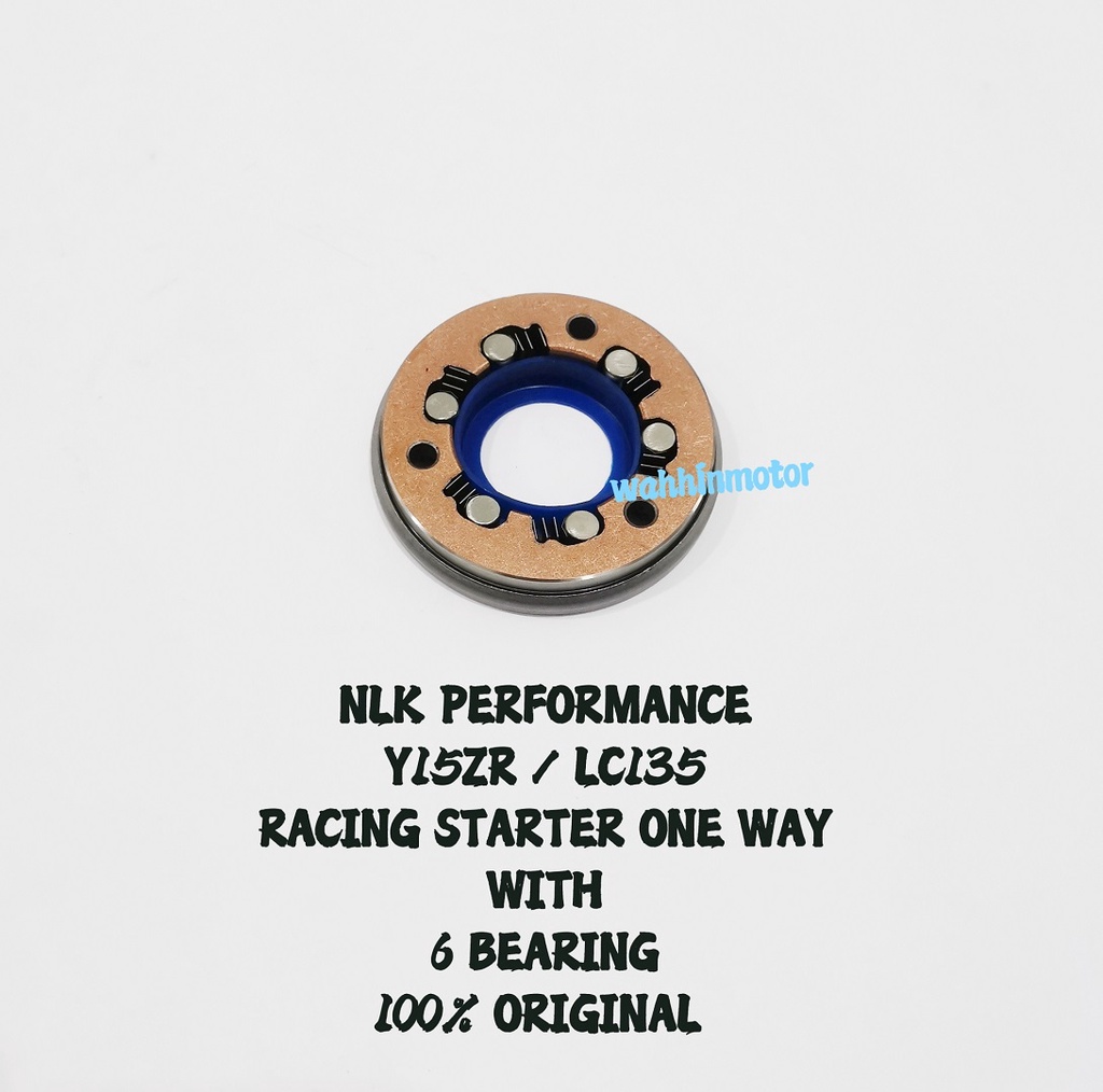 NLK PERFORMANCE Y15ZR Y16ZR LC135 Y15 RACING STARTER WHEEL ONE WAY GEAR WITH BUSH COPPER ONE WAY ...