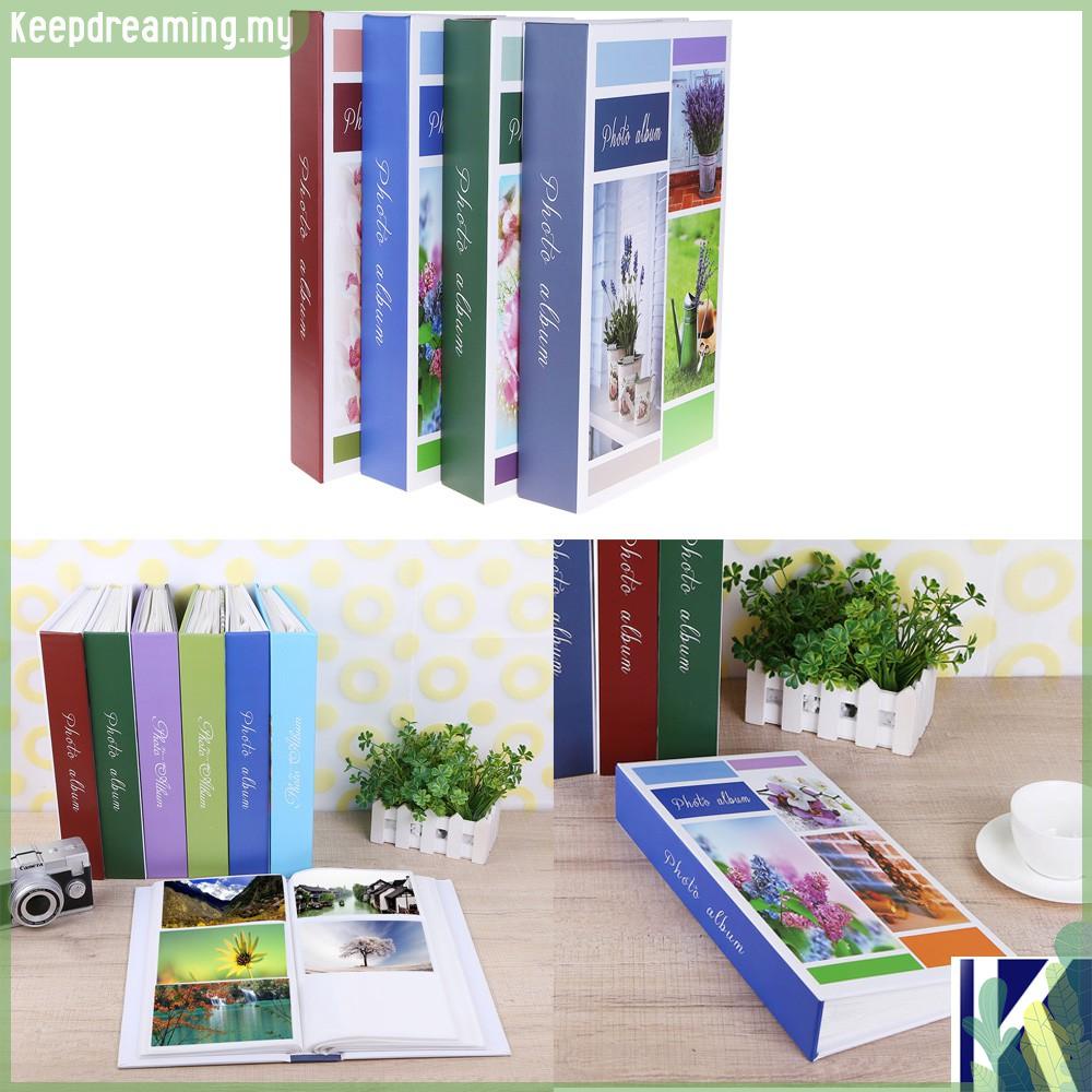 300 Sheets 4R/6 inch Interleaf Type Family Photo Album Pictures ...