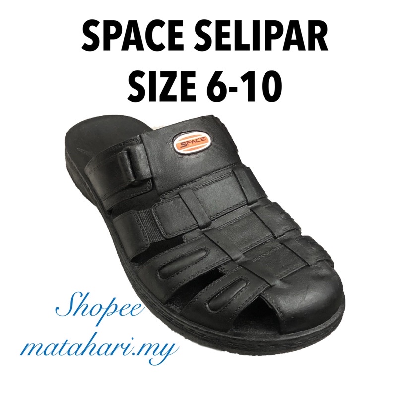 SPACE Selipar Getah Lelaki / Men’s Rubber Slipper / SPACE 732 | Shopee ...