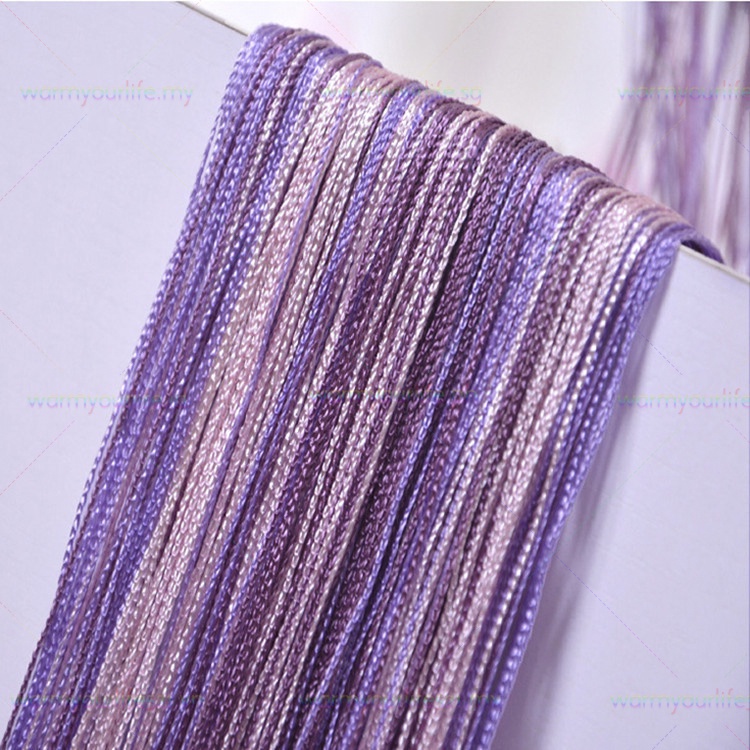 Width 1m X Length 2m Line Curtain Tassel Door Curtain Thread String ...
