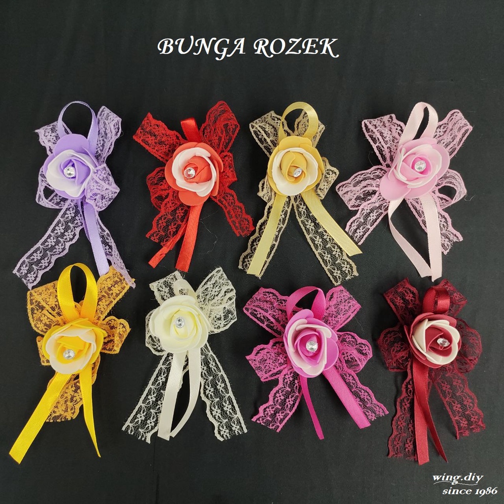 1 PCS | BUNGA ROZEK/ BUNGA KENDARAT/ BUNGA PENANGGAH/ BUNGA DADA ...