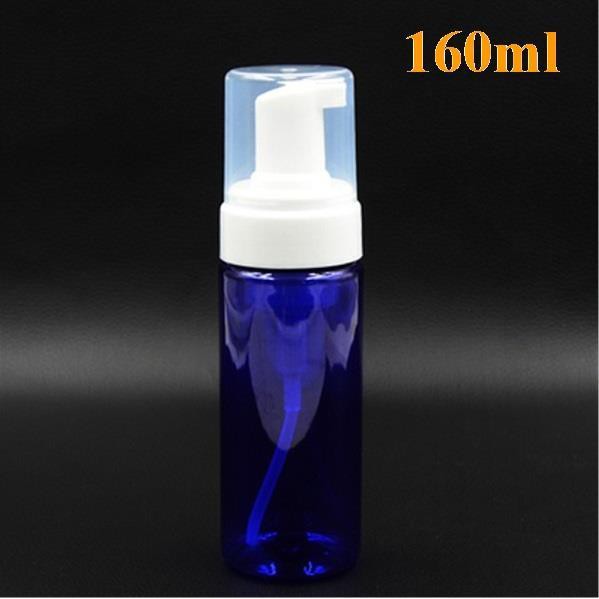 Mousse Bubble Foaming Bottle, Blue (160ml) | Shopee Malaysia