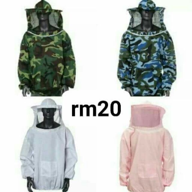 🔥【Ready Stock] 🔥Set Baju Kalis Kelulut / Stingless Bee Protective Cloth ...