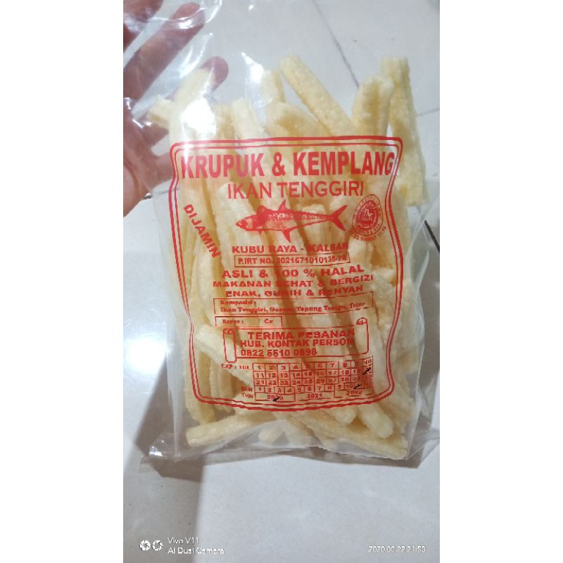 Kemplang Crackers Kubu Raya Mackerel Fish Stik model | Shopee Malaysia
