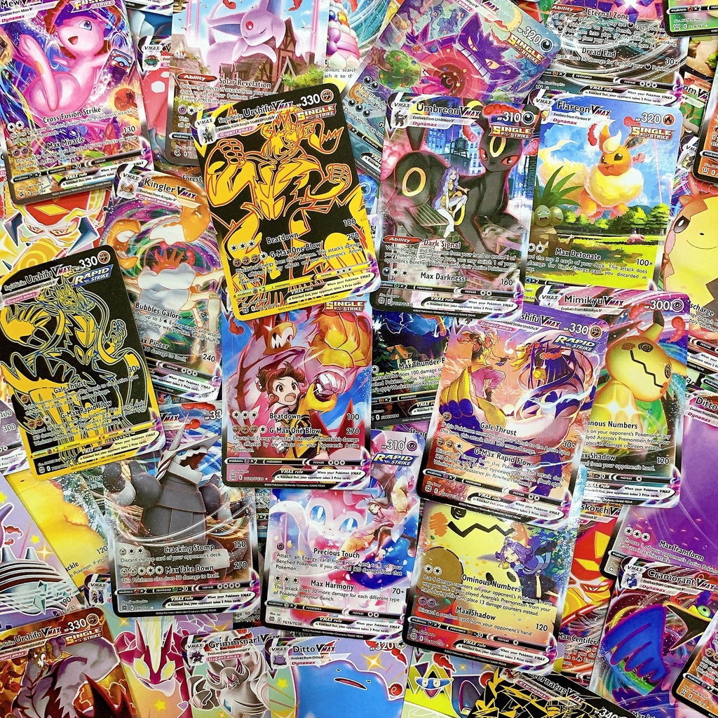 Set of 100 SUPER POWERFUL, EXTREMELY HOT Pokemon TCG PRINTED CARDS ...