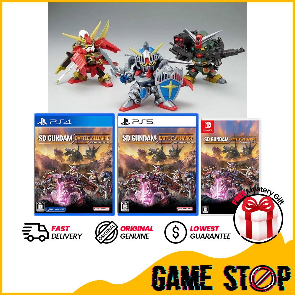 NSW Switch / PlayStation PS4 & PS5 SD Gundam Battle Alliance Collector's Edition Chinese/English ...