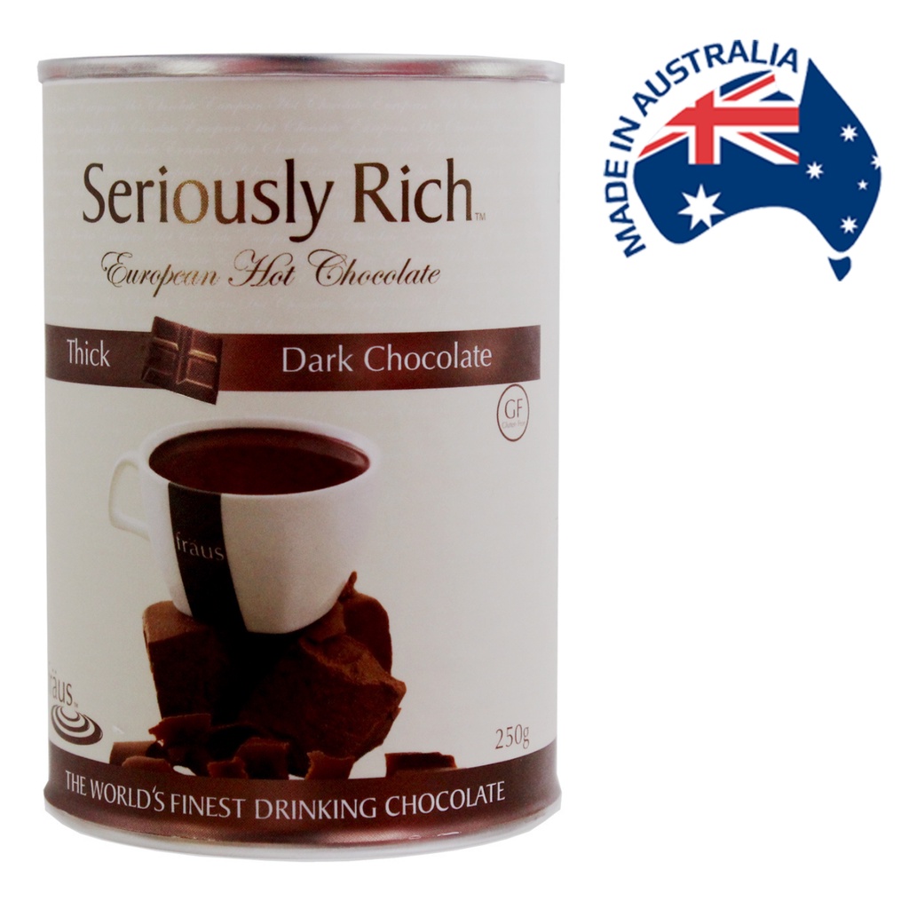 Fraus Hot Chocolate Seriously Rich European Thick Dark 48% Cocoa ...