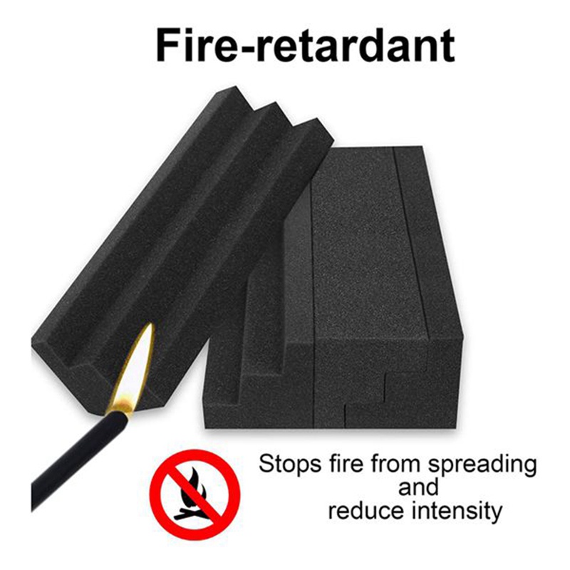 24 Pcs Bass Traps Acoustic Foam Panels Sound Proof Padding,Studio ...