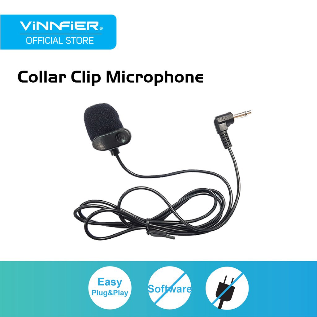 Collar Clip Microphone | Shopee Malaysia