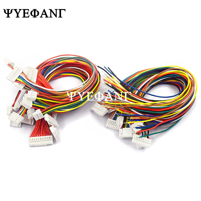 5PCS GH1.25 Single / Double head 2P/3P/4P/5P/6 Pin JST GH Series 1.25 Connector with Wire 150MM ...