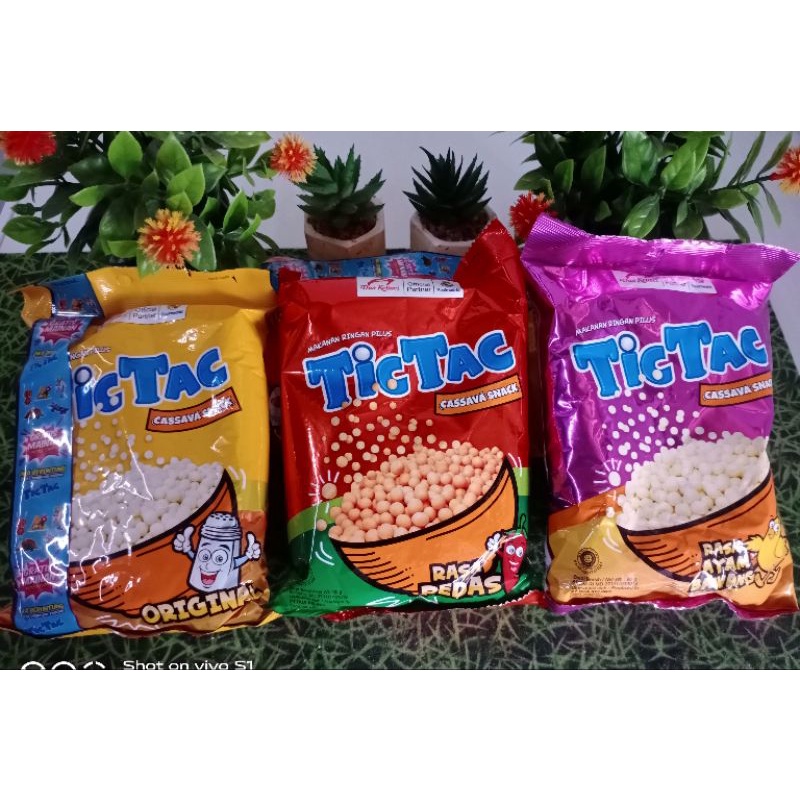 TICTAC MAKANNA PILUS RINGAN JAJANAN INDONESIA, BERAT BERSIH 90 g ...