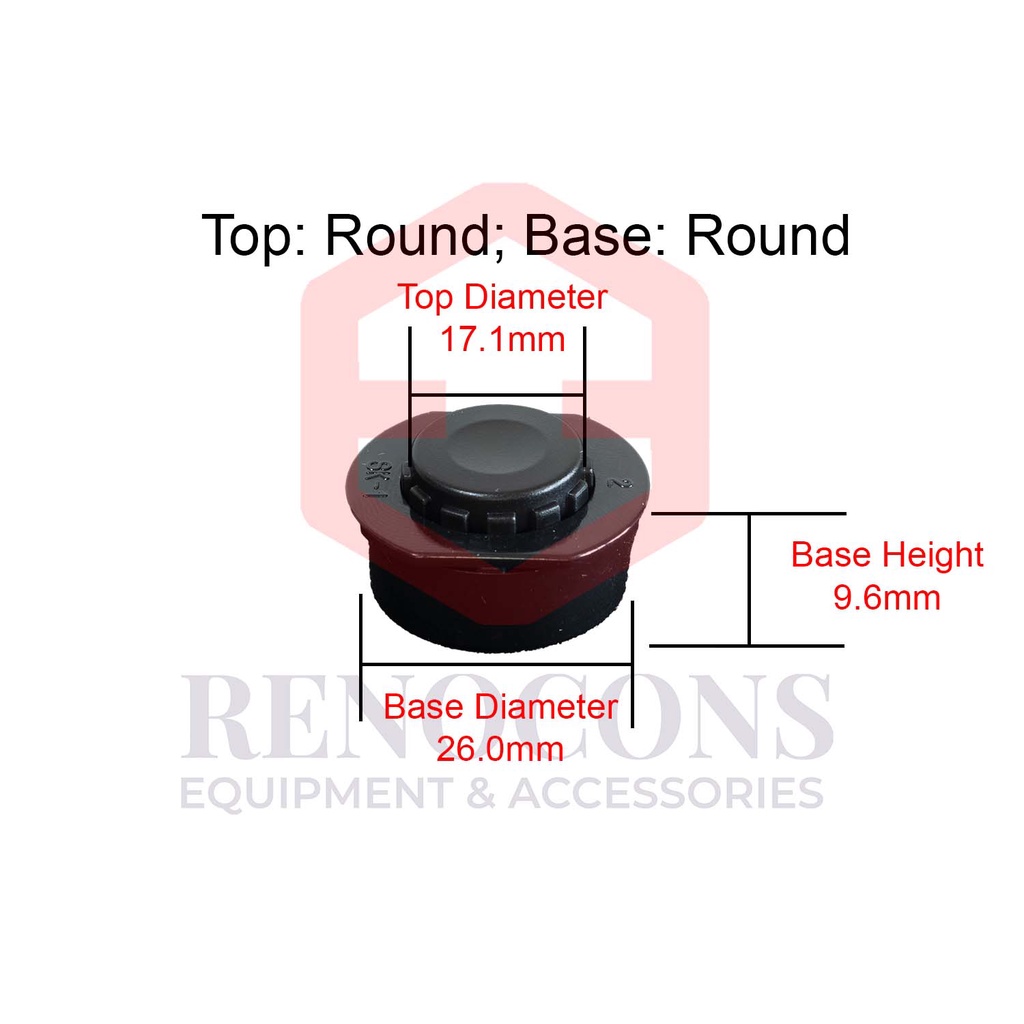 LEVELING STAFF LOCK BUTTON ACCESSORIES REPLACEMENT PUSH BUTTON ...