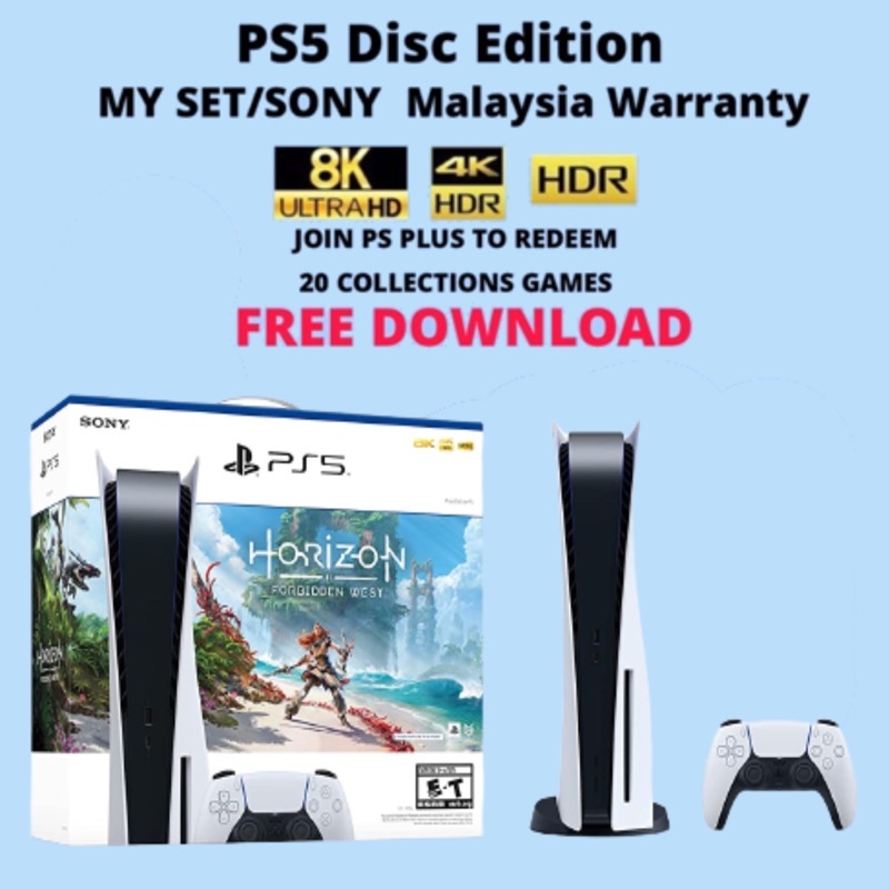 SONY PLAYSTATION 5 PS5 CONSOLE STANDARD EDITION | Shopee Malaysia