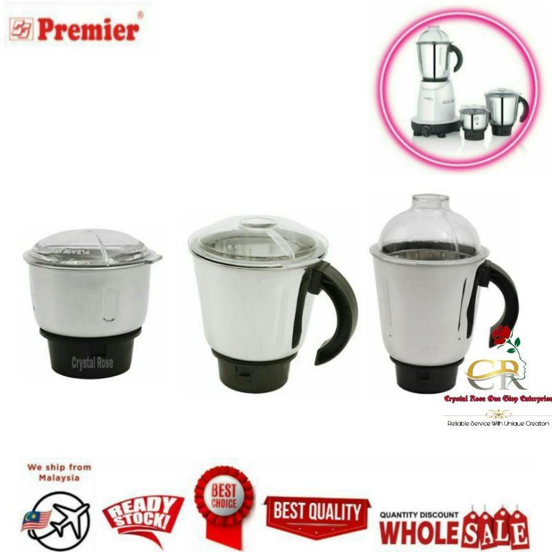 💯𝗢𝗥𝗜𝗚𝗜𝗡𝗔𝗟 Spare Part : Premier Super G & Premier Diamond Express Stainless Steel Jars | Shopee ...