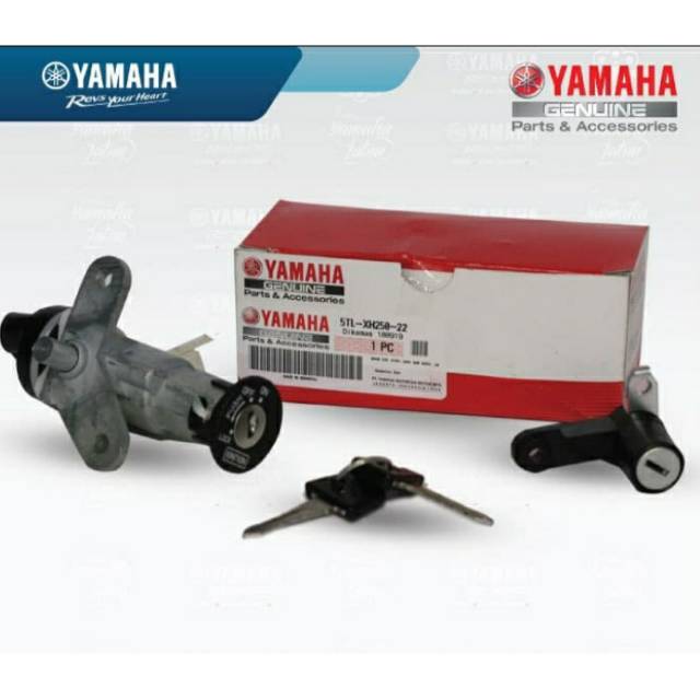 Yamaha Mio Sporty Mio Smile Key Set (5TL/28D) 100% Original Genuine ...