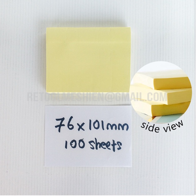 Pastel/Neon/Vibrant Assorted Colors Mix Sticky Note/Memo Sticky Pad ...