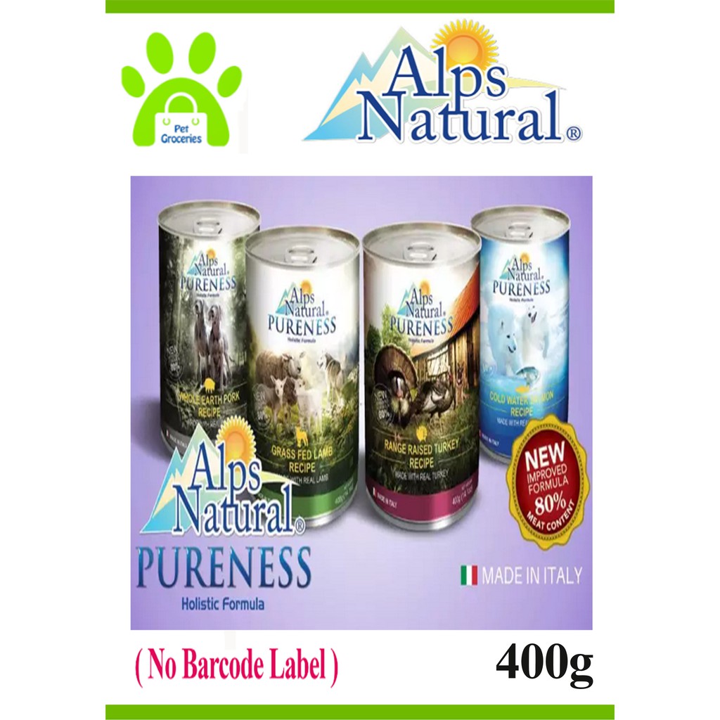Alps Natural Pureness Dog Canned Food - 400g | Shopee Malaysia