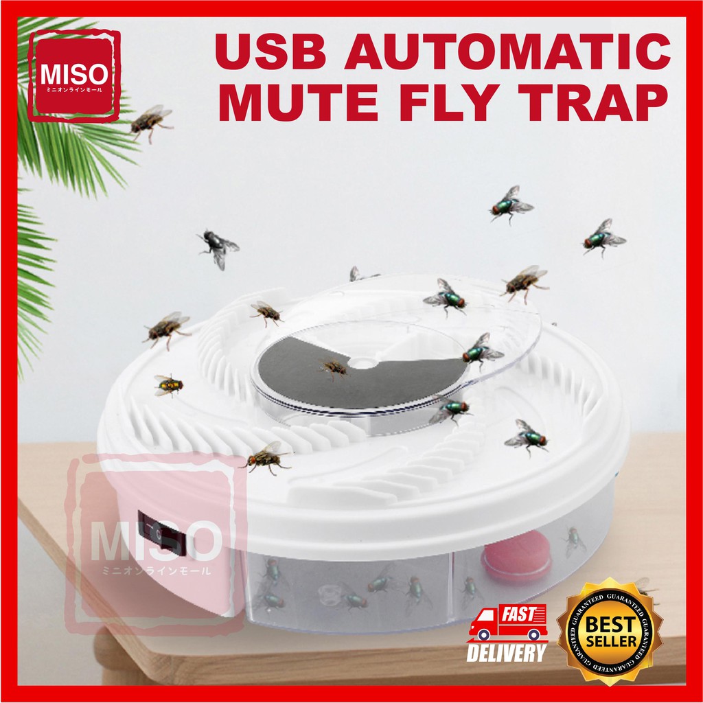 Electric Effective Fly Trap Pest Device Insect Catcher Automatic ...