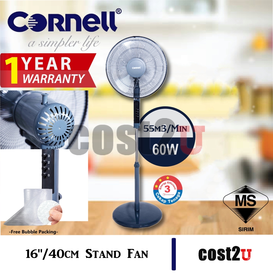 [Cornell 16”] Stand Fan | CFN-S166AX, CFNS166AX (Kipas Berdiri,风扇 ...