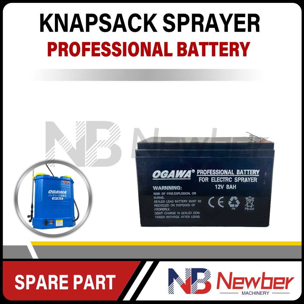 Newber Rechargeable 12V 8Ah Sealed Lead Acid / Lithium Battery for UPS ...