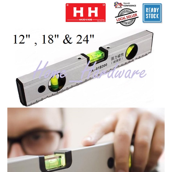 Penimbang Air Timbang Air ( High Quality ) Magnetic Spirit Level ...