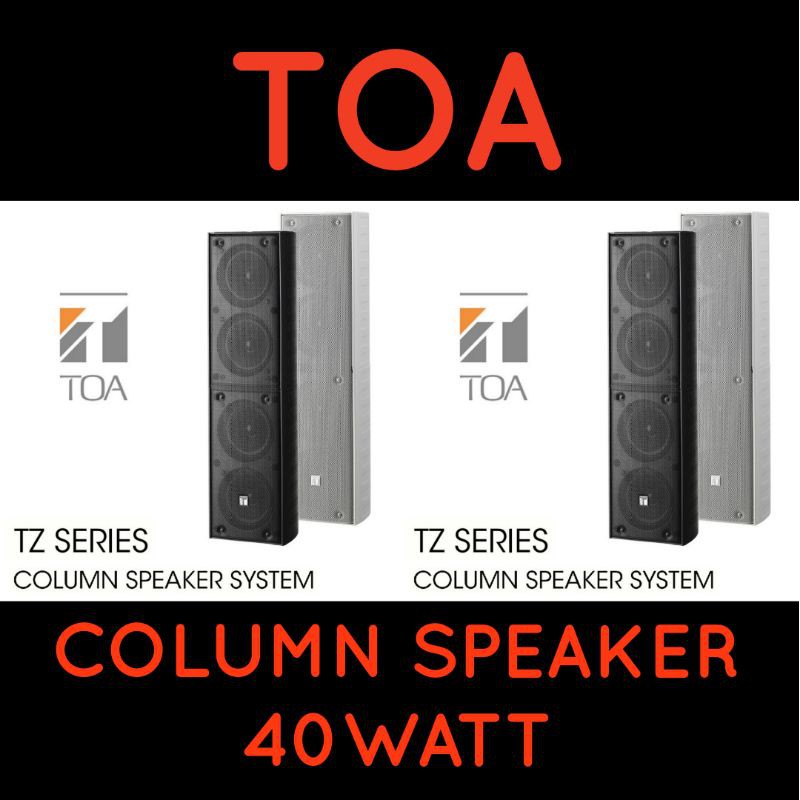 TOA COLUMN speaker TZ-406W/TZ-406B | Shopee Malaysia