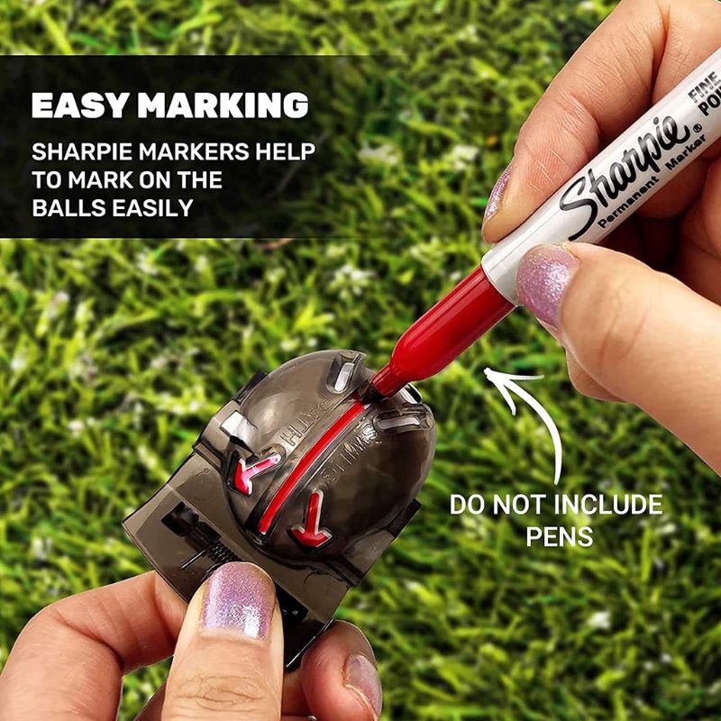 [Ready Stock] 2 PCs x Golf Ball Liner Marker Ball Line Putting Aim ...