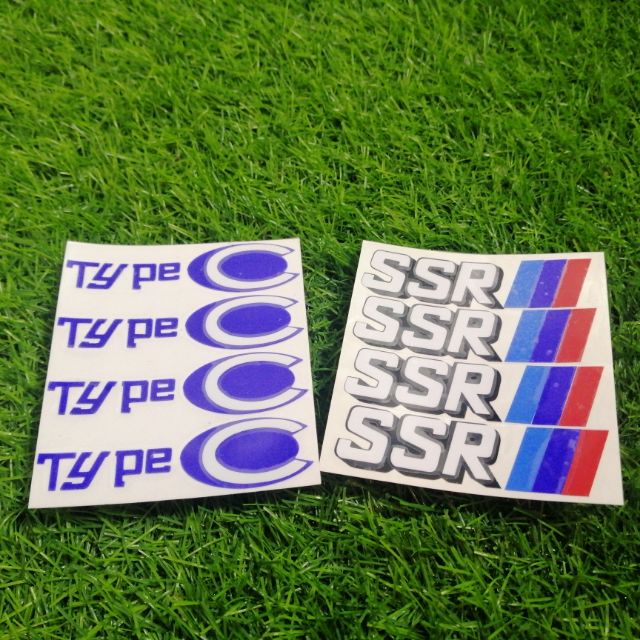STICKER SSR, TYPE C sticker cutting | Shopee Malaysia