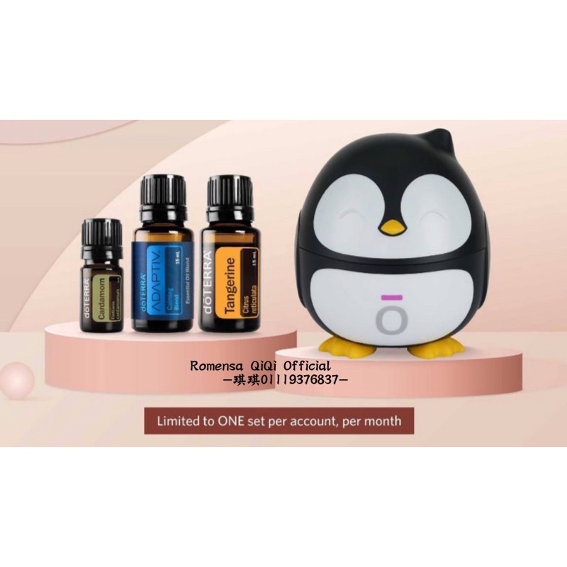 🔥LIMITED EDITION🔥100% Original Doterra Penguin Diffuser Set Doterra ...