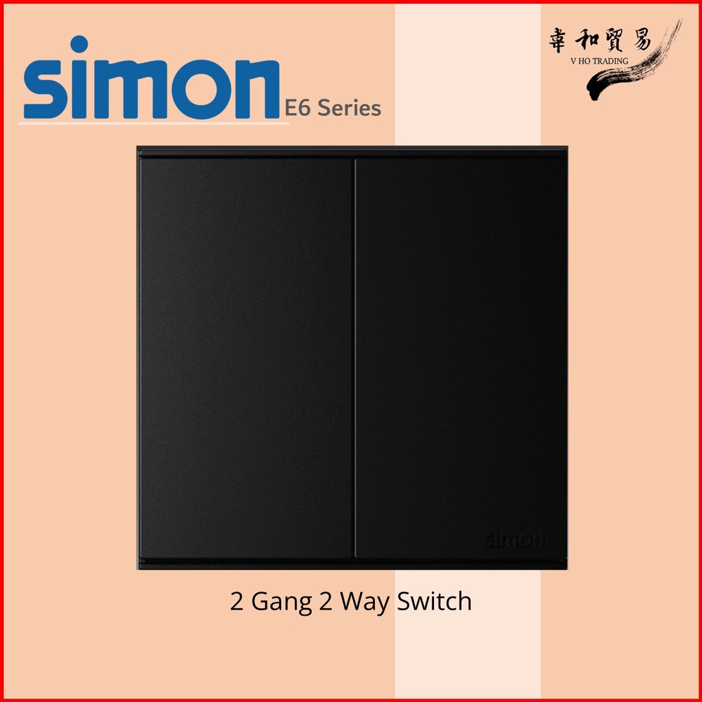 [VHO] [Sirim] Simon E6 BLACK Series Switch / Switches & Socket Outlet ...