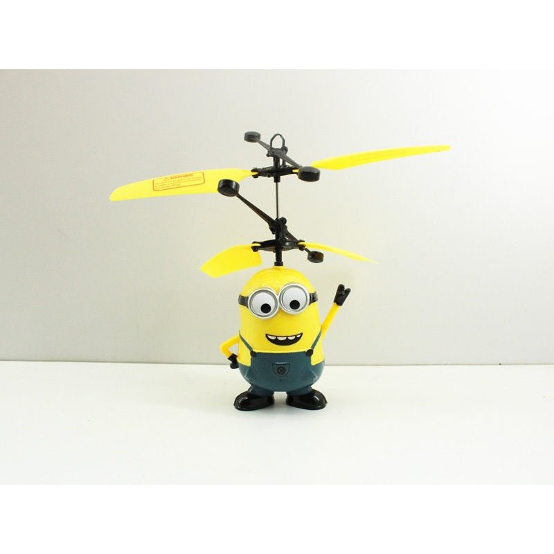 Helicopter Flying Induction Despicable Me Minion Quadcopter Drone Light ...