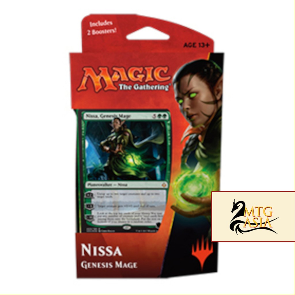 Nissa, Genesis Mage - Hour of Devastation Planeswalker Deck Magic The ...