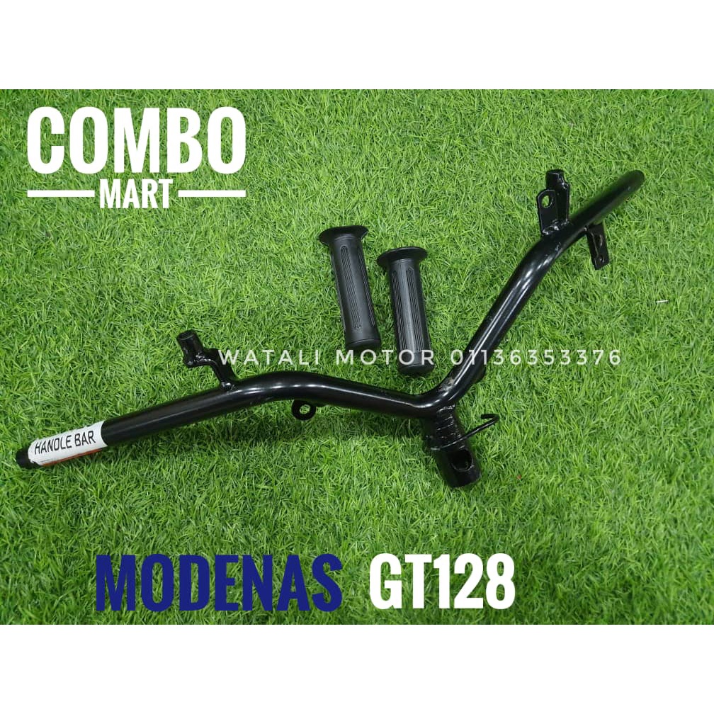 MODENAS GT128 HANDLE BAR BESI HANDLE STEERING HANDLE BESI WITH HANDLE ...