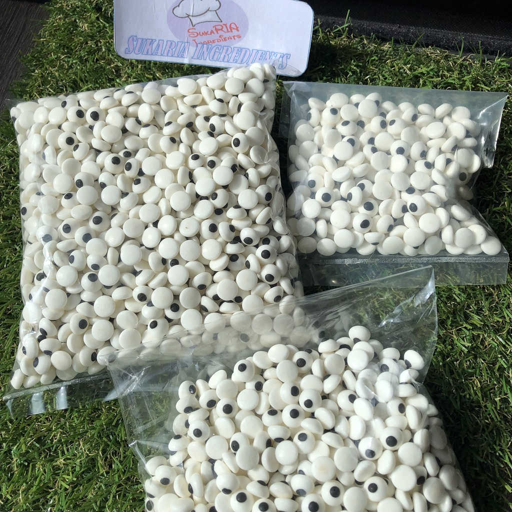 Small Eyes Big Eye Sprinkles Halal Cake Decoration Manik Kek Topping ...